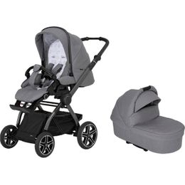 Kombi-Kinderwagen Hartan "Topline 4.0 GTS" grau (little zoo) Baby Kinderwagen Kombikinderwagen