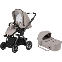 Kombi-Kinderwagen Hartan "Topline 4.0 GTS" grau (hedgehog love) Baby Kinderwagen Kombikinderwagen