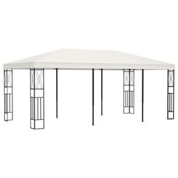 vidaXL Partyzelt Pavillon 3×6 m Creme Stoff