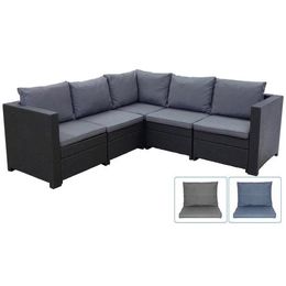 Keter Gartenlounge-Set Provence Eck-Sofa anthrazit, Outdoor, Wetterfest