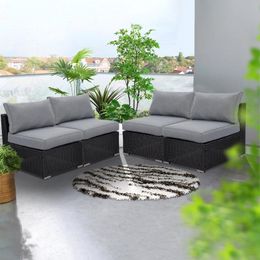 MeXo von GLP HOME Loungeset Handgewebt Rattan Gartenmöbelset, Gartenloungeset, G...