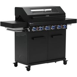 Platinum yamara dark 6+2 Gasgrill Stahl 6 Brenner Sear-Burner Backburner - Taino