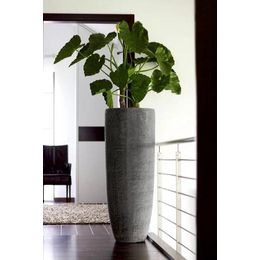 Flingora Bodenvase Ophelia, mit Einsatz - Fiberglas - Indoor & Outdoor - Steingr...