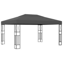 vidaXL Partyzelt Pavillon 3×4 m Anthrazit Stoff