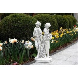JVmoebel Skulptur Paar 43cm Skulptur Design Figur Garten Figuren Statuen Skulptu...