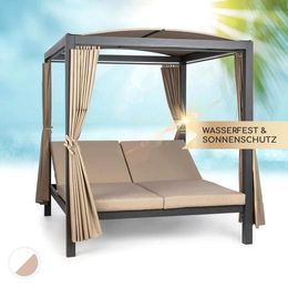 Blumfeldt Gartenliege Eremitage Double XL Sunbed, Set