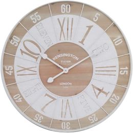 Signes Grimalt - Wand adorno Uhr Brown Uhren 60x5x60cm 26970 - Marrón