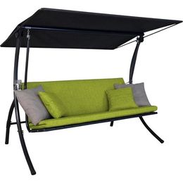 Angerer Freizeitmöbel Hollywoodschaukel Motion Smart lime, 3-Sitzer, Bettfunktio...