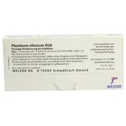 Weleda Plumbum Silicicum D 20 Ampullen 8X1 ml