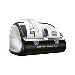 Dymo LabelWriter 450 Twin Turbo, Etikettendrucker schwarz/silber, mit zwei Druckwerken, S0838870