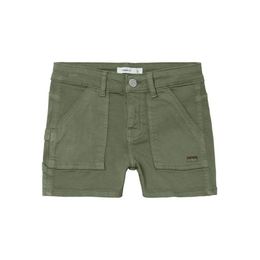 name it Cargoshorts NKFROSE REG TWI SHORTS 7740-MF NOOS, grün