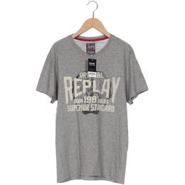 Replay Herren T-Shirt, grau