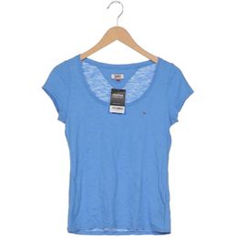 Tommy Jeans Damen T-Shirt, blau