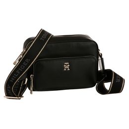 Mini Bag Tommy Hilfiger "TH-Mini Bag" Gr. B/H/T: 21,5 cm x 15 cm x 6 cm, schwarz (black) Damen Taschen Handtaschen