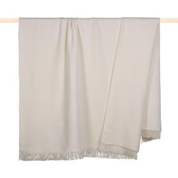Wohndecke Pad "SYDNEY" Wohndecken Gr. B/L: 150 cm x 200 cm, weiß (white) Decken