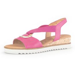 Sandalette Gabor "GENUA" Gr. 40, pink Damen Schuhe Sandaletten