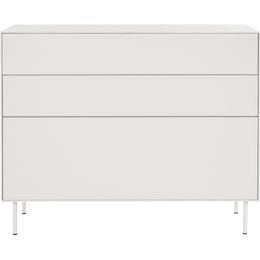 Sideboard LeGer Home by Lena Gercke "Essentials" Sideboards Gr. B/H/T: 112 cm x 90 cm x 42 cm, 3, weiß (warmweiß) Sideboards