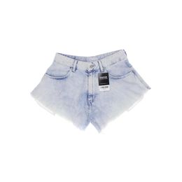 Bershka Damen Shorts, hellblau, Gr. 36