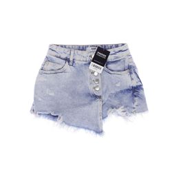 Bershka Damen Shorts, blau, Gr. 32