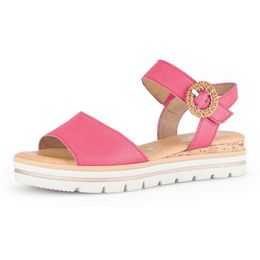 Sandalette Gabor "RHODOS" Gr. 41, pink Damen Schuhe Sandaletten