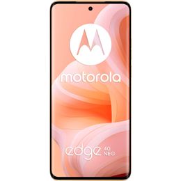 Motorola Smartphone "moto edge neo 40, 12+256 GB" Mobiltelefone orange (peach fuzz) Smartphone Android