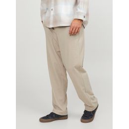 Jack & Jones Chinohose JACK & JONES "JPSTKARL JJPIERRE NOOS" Gr. 29, Länge 30, beige (crockery) Herren Hosen