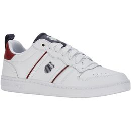 Sneaker K-Swiss "Lozan Match LTH" Gr. 41, rot (weiß, rot) Schuhe Sneaker