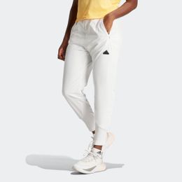 Sporthose adidas Sportswear "W Z.N.E. WVN PT" Gr. M, N-Gr, weiß (white) Damen Hosen Trainingshosen