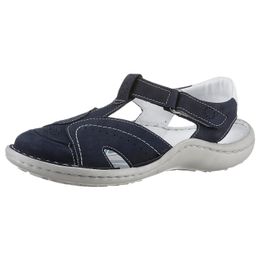Sandale KRISBUT Gr. 36, blau (dunkelblau) Damen Schuhe Sandalen