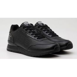 Sneaker Replay "SHOOT BLOCK" Gr. 45, schwarz Herren Schuhe Schnürhalbschuhe