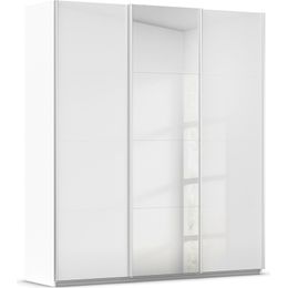 Schwebetürenschrank Rauch "Kleiderschrank Schrank Garderobe AGORDO mit Dekor- oder Hochglanzfront" Schränke Gr. B/H/T: 203 cm x 229 cm x 62 cm, 3 St., weiß (alpinweiß, hochglanz weiß) Schwebetürenschränke und Schiebetürenschränke Bestseller