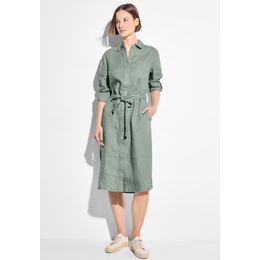 Blusenkleid Cecil Gr. L (42), N-Gr, grün (soft salvia green) Damen Kleider Freizeitkleider