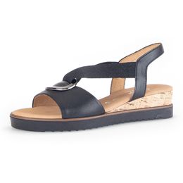 Sandalette Gabor "GENUA" Gr. 35, schwarz Damen Schuhe Sandaletten