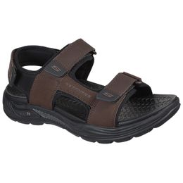 Sandale Skechers "KONTRA" Gr. 40, braun (dunkelbraun) Herren Schuhe Sandalen