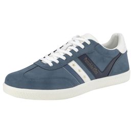 Pantofola d'Oro Sneaker PANTOFOLA D´ORO "LORETTO UOMO LOW" Gr. 42, blau (denim blue) Schuhe Sneaker