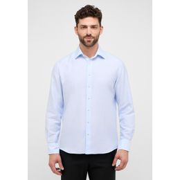 Langarmhemd Eterna "COMFORT FIT" Gr. 46, Normalgrößen, blau (pastellblau) Herren Hemden Langarm