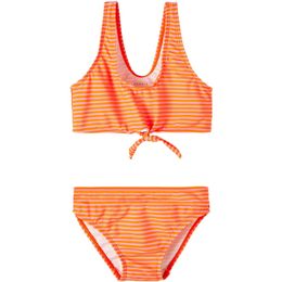 name it® Bikini, Schleife, für Kinder, orange, 158/164