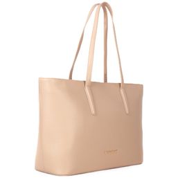 Valentino by Mario Valentino Valentino by Mario Shopper, Kunstleder, Reißverschluss, für Damen, beige