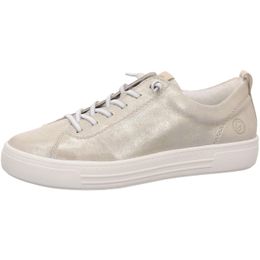 Remonte® Sneaker, Veloursleder, Logo-Details, für Damen, beige, 41