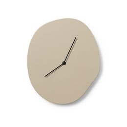 ferm LIVING - Melt Wanduhr, cashmere