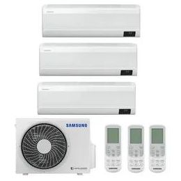 Samsung Wind-Free Comfort Trio 2x AR09TXFCAWKNEU + AR18TXFCAWKNEU + AJ068TXJ3KG/EU R32 2x 2,5 kW + 5 kW