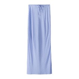 Bershka Rock Damen Gr&ouml;&szlig;e 38 hellblau / wei&szlig;