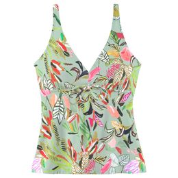 s.Oliver Tankini 'Herbst' female size S/M Olive / Pink / Blood red / Black