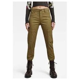 Mendler Cargohose G-STAR RAW "Slim Cargo pant" Gr. 29, Länge 32, grün (dark olive) Damen Hosen High-Waist-Hosen