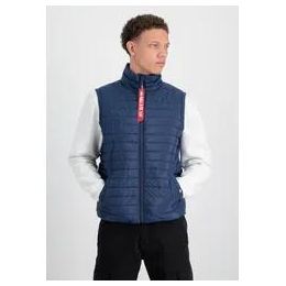 Blouson Alpha Industries "Alpha Industries Men - Vests Puffer Vest ULW" Gr. L, blau (ultra navy) Herren Jacken