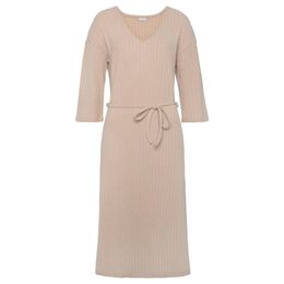 Lascana Abendkleid Damen Gr&ouml;&szlig;e XXL/XXXL beige