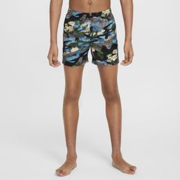 Nike Swim Classic Camo Volley-Schwimmshorts (ca. 10 cm) für ältere Kinder (Jungen) - Schwarz