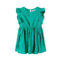 MINOTI Kleid M&auml;dchen Gr&ouml;&szlig;e 140/146 grasgr&uuml;n