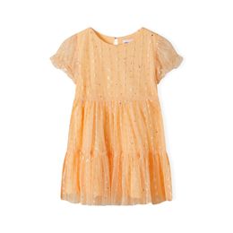 MINOTI Kleid M&auml;dchen Gr&ouml;&szlig;e 98/104 orange