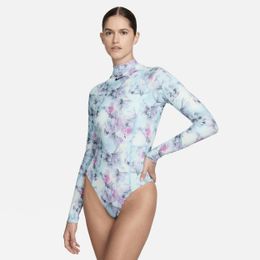 Nike Swim Hydralock Fusion einteiliger Longsleeve-Badeanzug für Damen - Blau